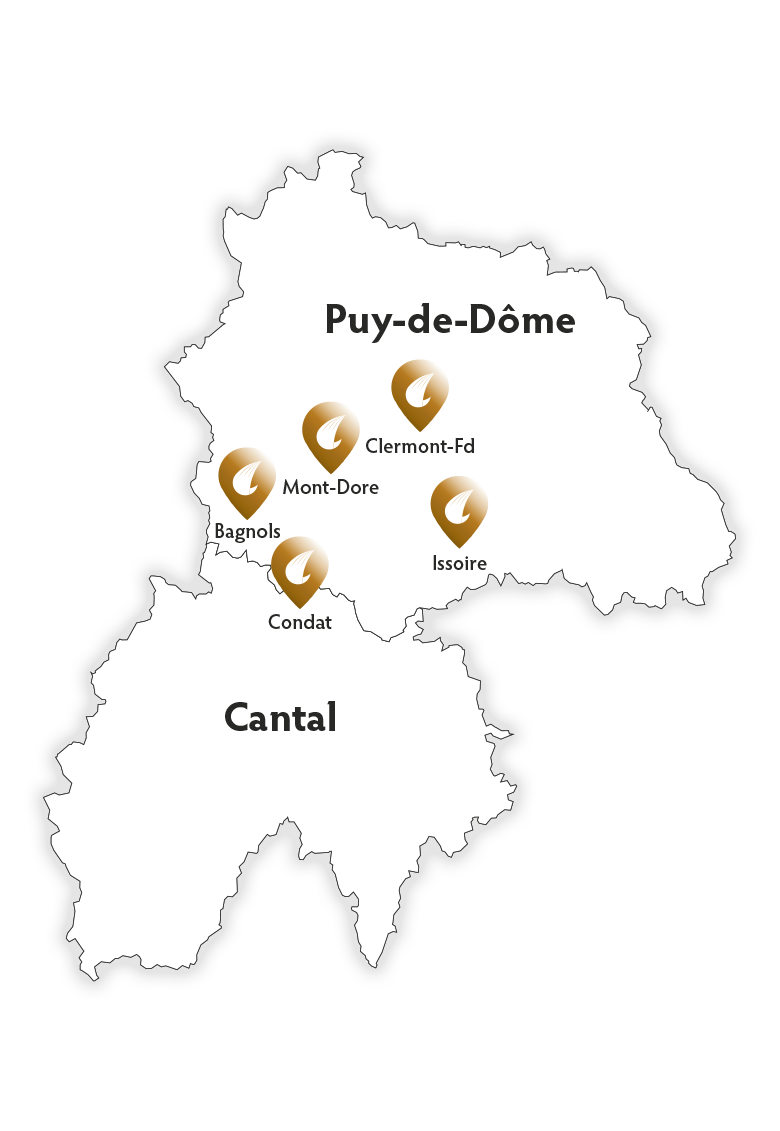 Vos pompes funèbres à Clermont-Ferrand, Issoire, Bagnols, Le Mont-Dore et Condat
